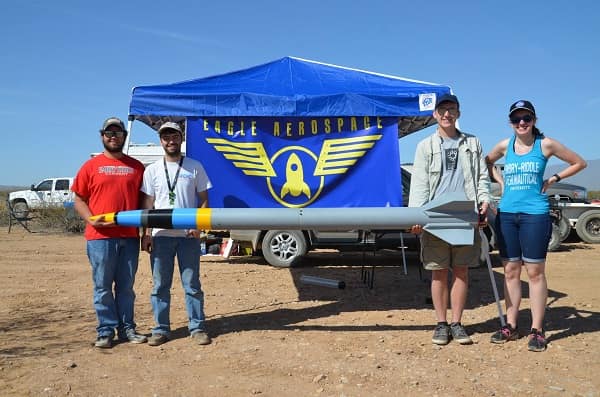 Eagle Aerospace Team Successfully Launches Rocket