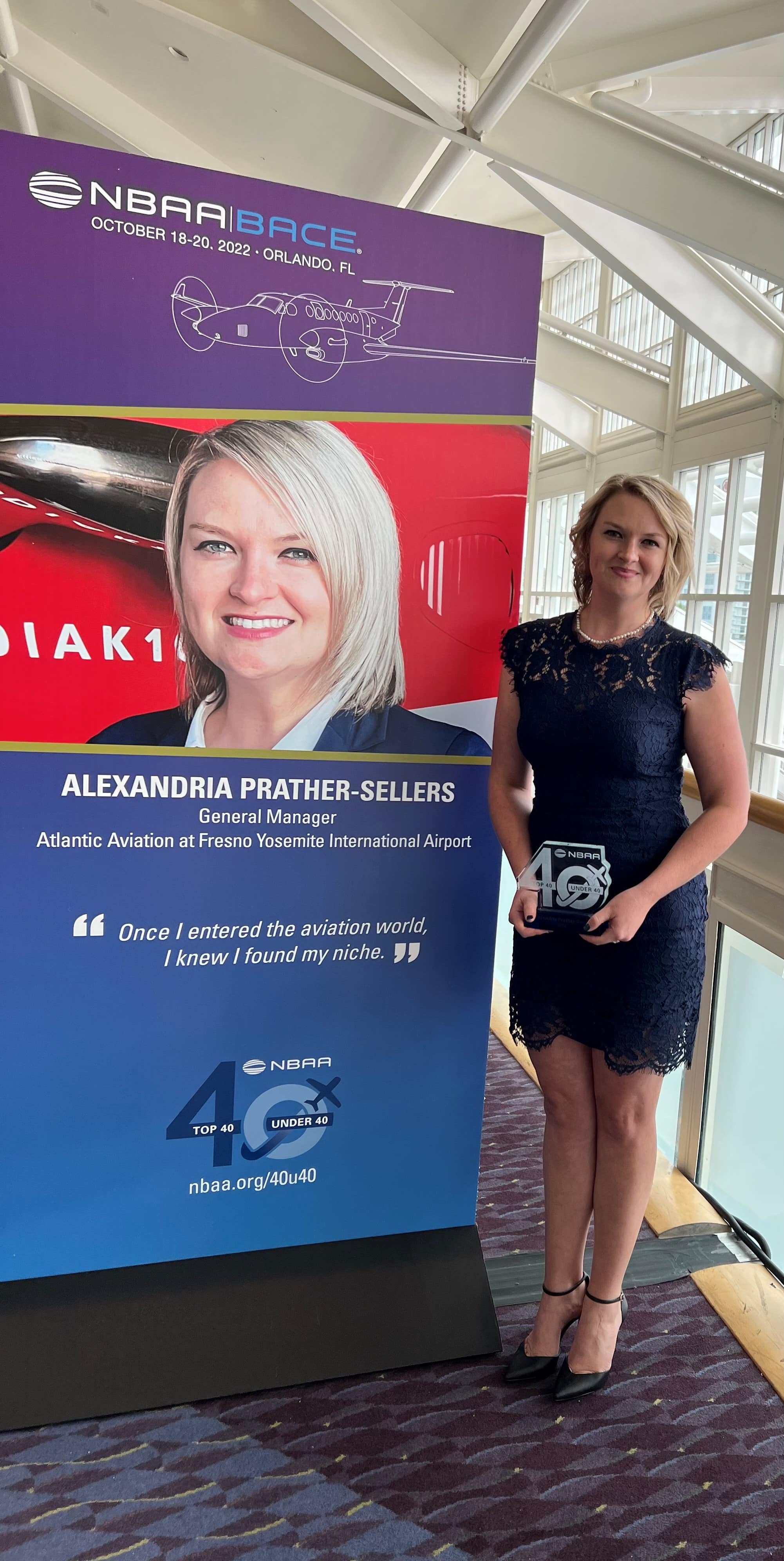 Eagle takes aim at elevating her accidental aviation career