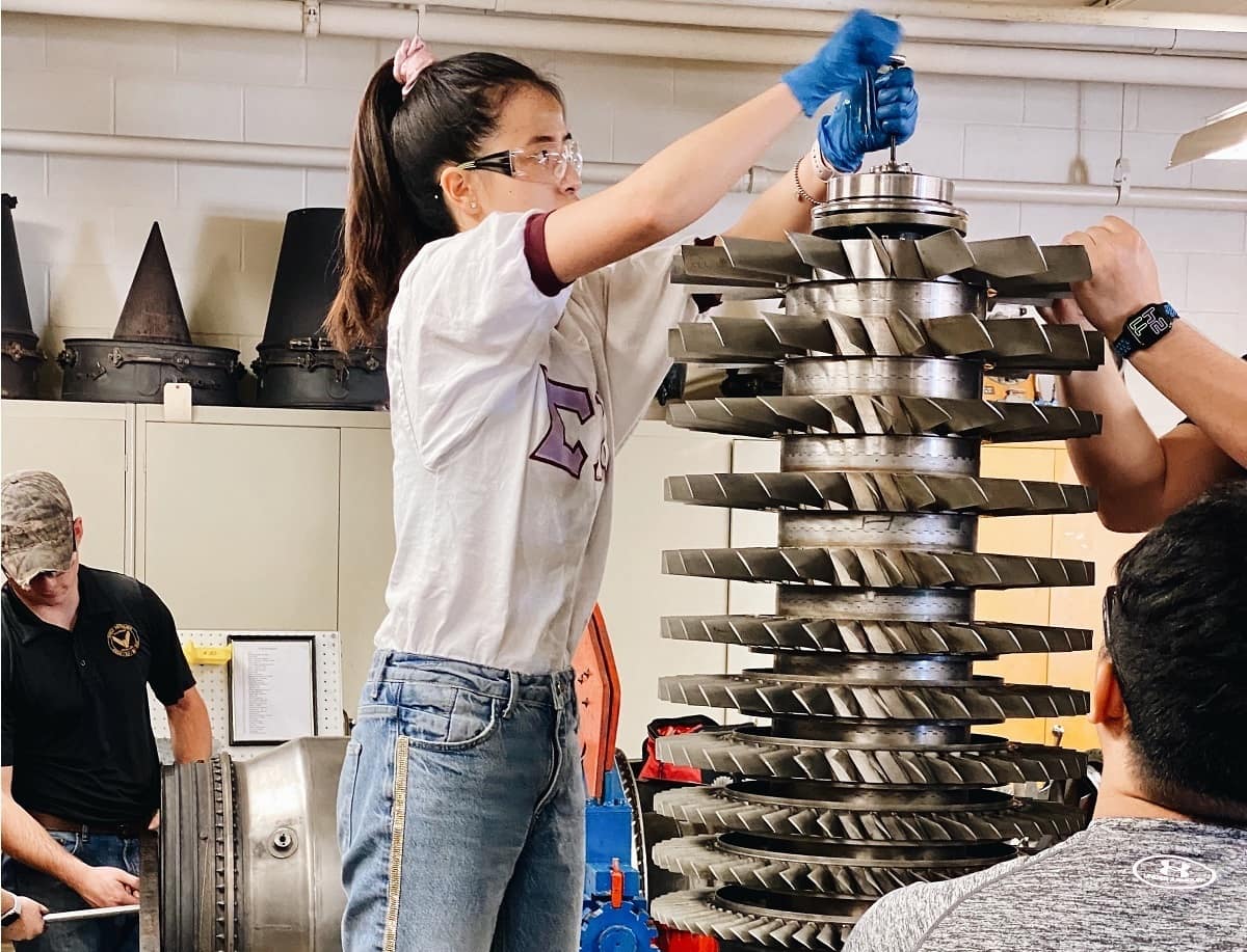 Aviation Maintenance Science Students Earn Rare Opportunity to Train ...