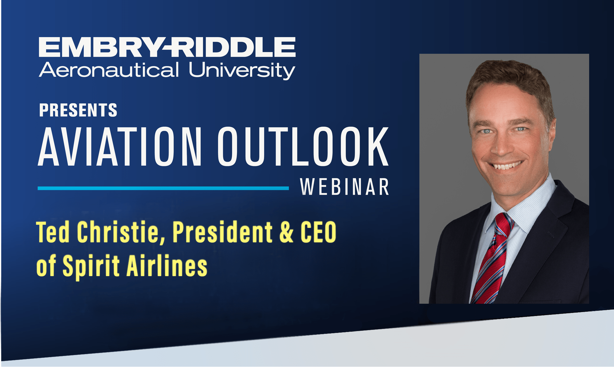 Spirit Airlines CEO to Students: Three Steps to Success | Embry-Riddle ...