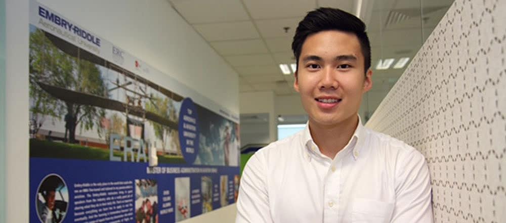 Embry-Riddle Asia student awarded aviation scholarship