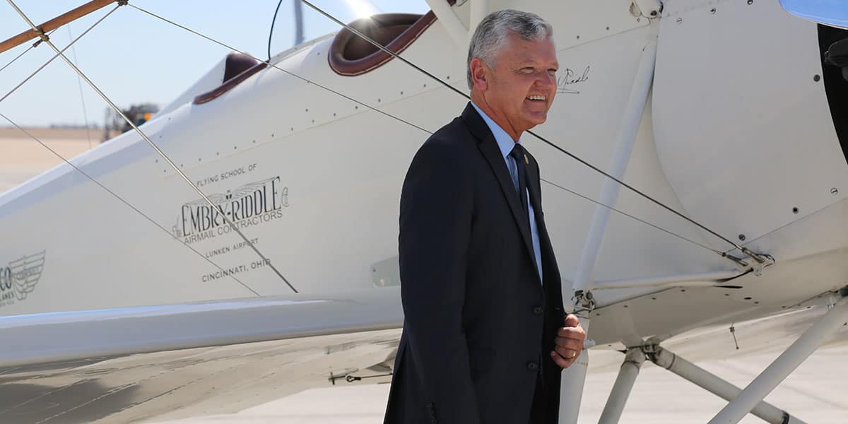 Watret Reappointed Chancellor of Embry-Riddle Worldwide Campus