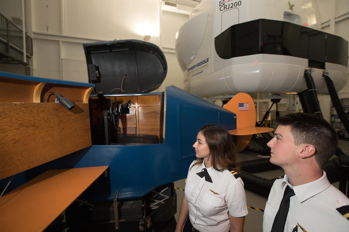 Historic Flight Simulator Offers Glimpse into Embry-Riddle's Past